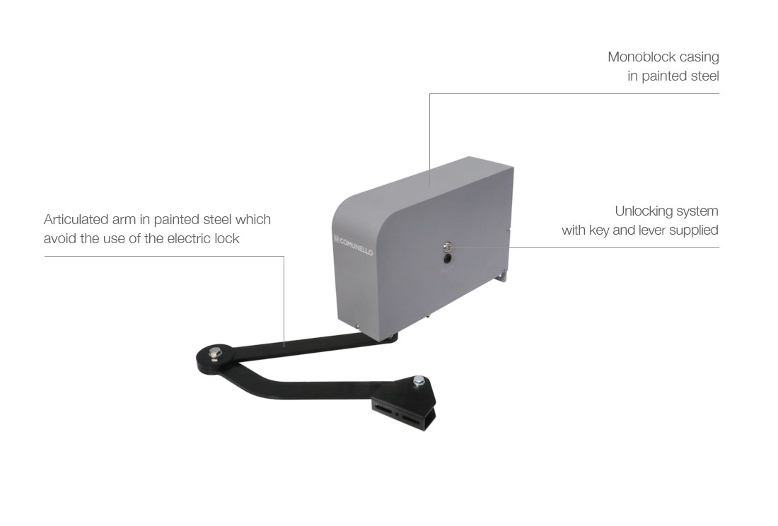 COMUNELLO | AUTOMATION | Swing gate | CONDOR 500 S